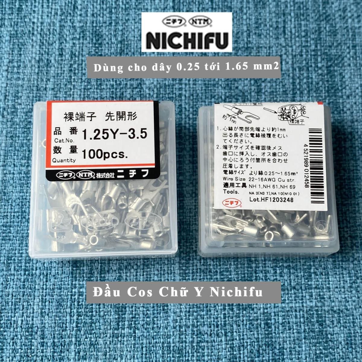 Đầu nối dây điện cos cosse đại lý nhà cung cấp phân phối Nichifu