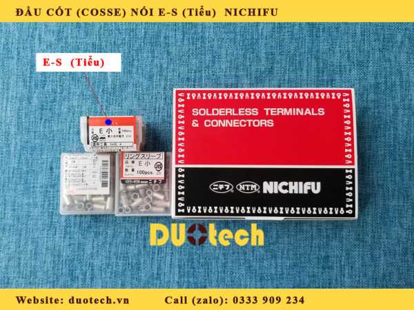 Đầu cosse nối dòng E Nichifu supplier in Vietnam E-S E-M E-L