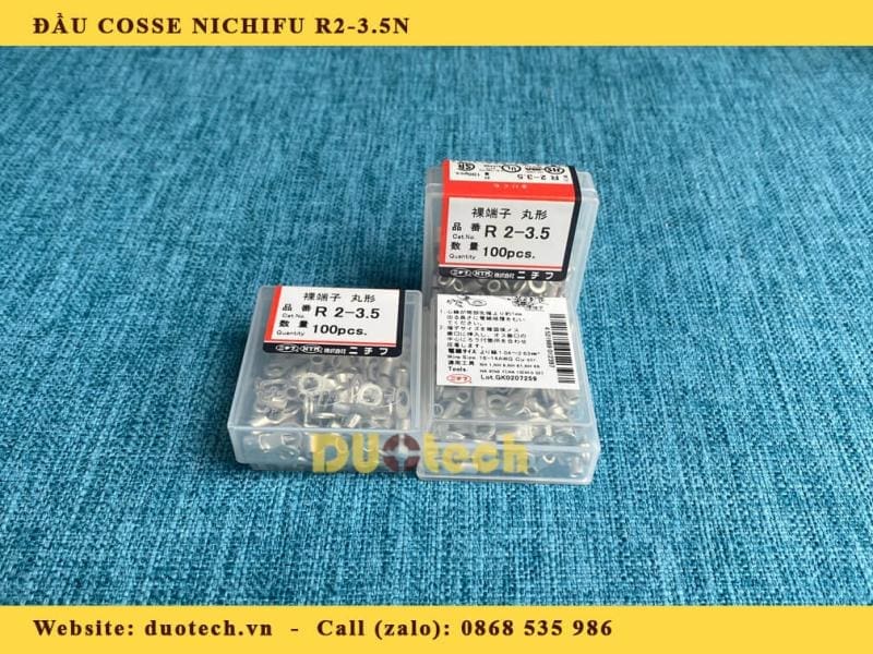 Đầu cos tròn R0.3-4 Nichifu và các loại R0.3-3 R0.3-3.5 R0.3-5