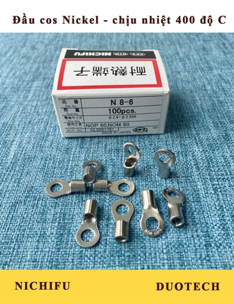 Đầu cos nối dây điện SC25-8 đồng 25mm2 SC 25-8 25-6 25-10