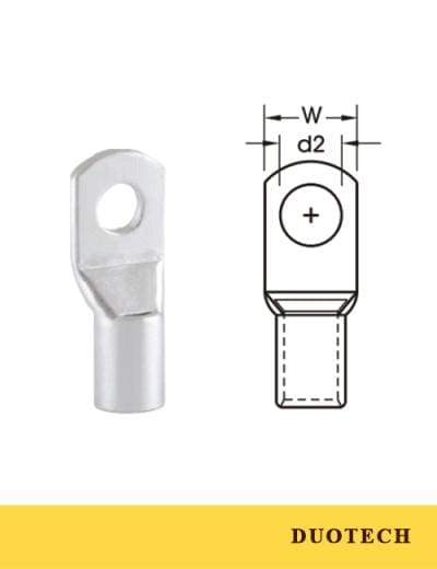 Đầu cos SC10-8 đồng 10mm2 lỗ bắt vít M8 - Đầu cos SC 10-8 10-6