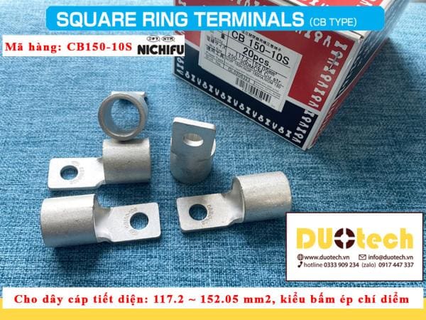 Đầu cos SC150 đồng dày SC150-12 SC150-14 cáp 150mm2 M150