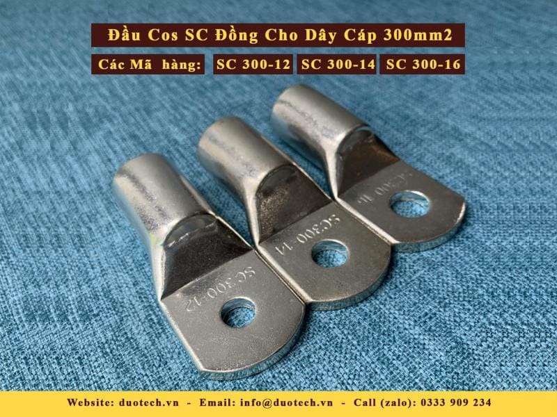 Đầu cos SC SC300 cáp 300mm2 M300 cosse SC300-12 SC300-14