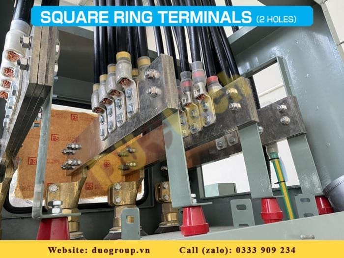 Đầu cos Nichifu RD325-12 loại cosse cốt tròn 2 lỗ RD - DUOTECH