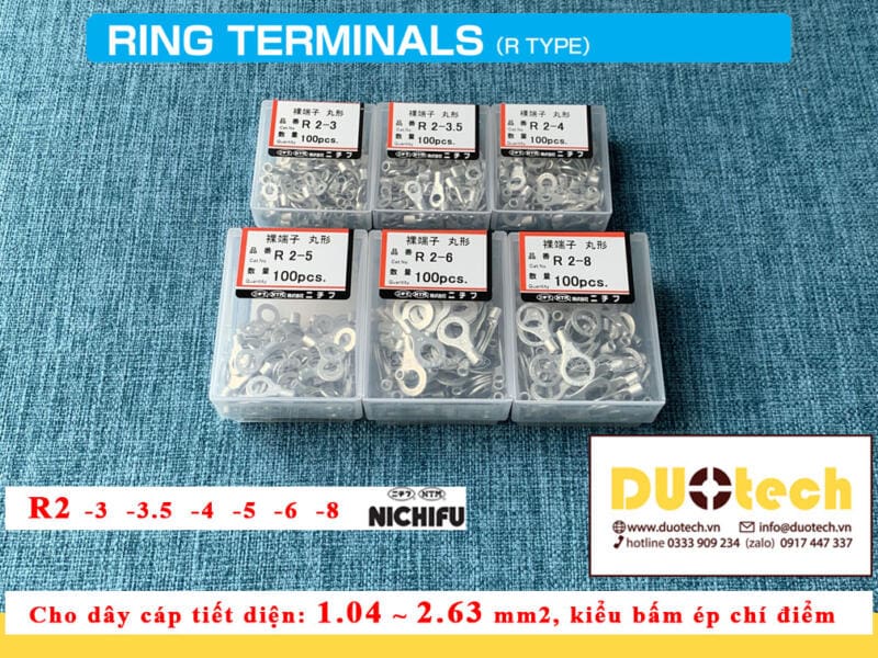 Đầu cos SC dài dày cose cosse cốt đồng bấm nối dây điện Nhật