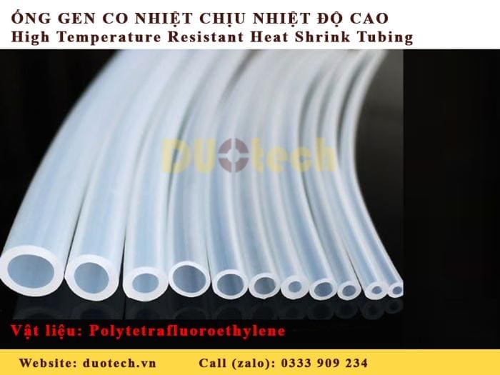 Ống gen co nhiệt chịu nhiệt độ cao High Temperature Heat Shrink