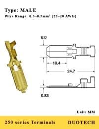 TERMINALS và CONNECTOR - DUOTECH