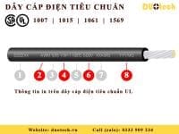 Dây điện AWM UL 1007 1015 1061 1569 24 22 20 AWG VW-1 FT1