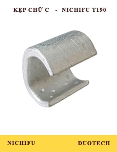 Đầu cos kẹp chữ C Nichifu T190 Clamp Connectors - DUOTECH