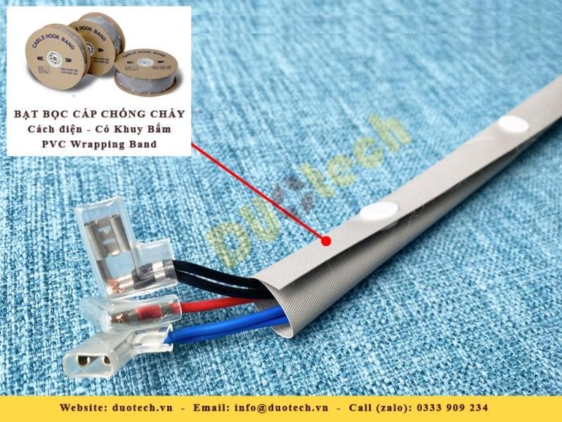 Vải bọc dây điện 100mm PVC Wrapping Band 100mm cách điện