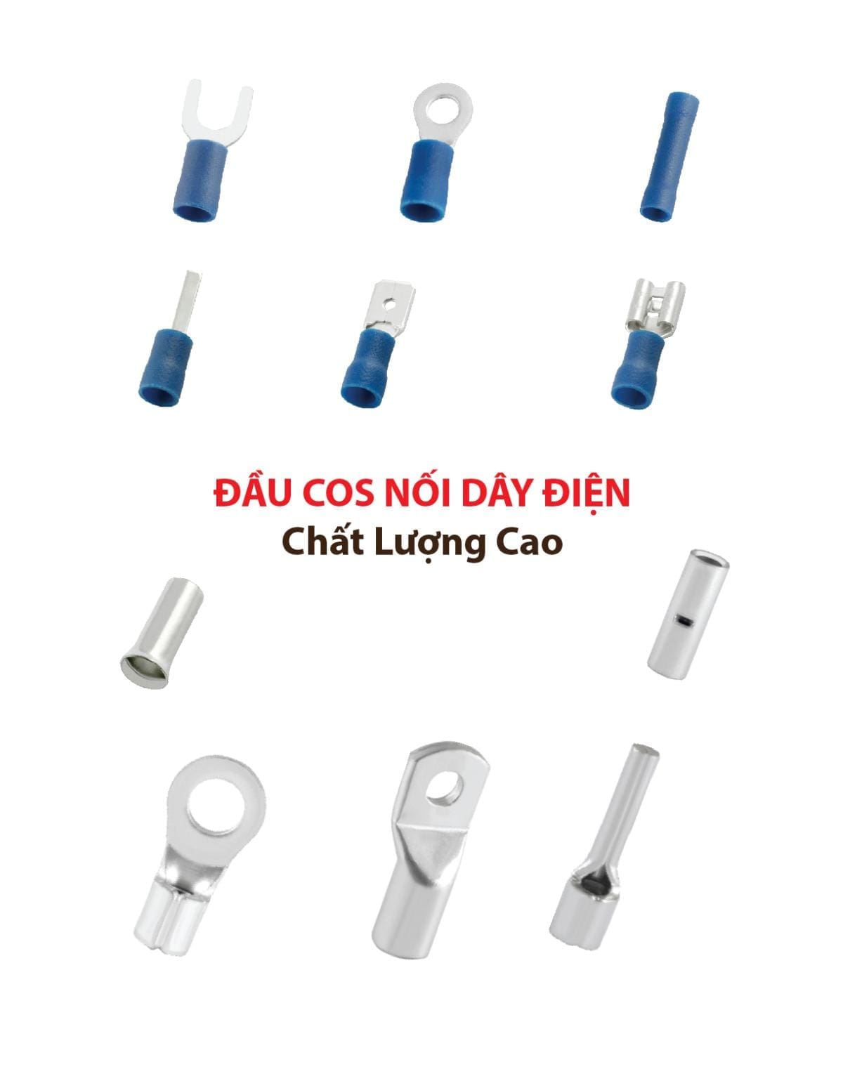 Đầu cos KST Đài Loan KS Taiwan đầu cosse bấm nối dây điện