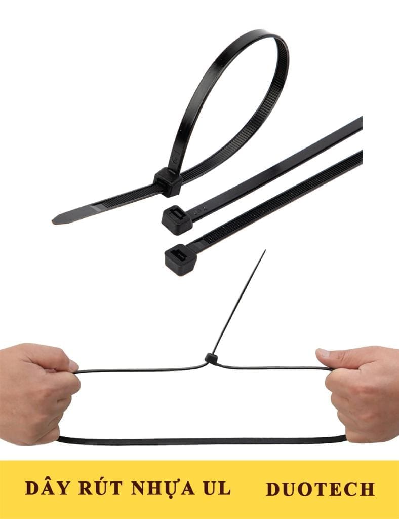 Dây Rút Nhựa UL 94-V2 Loại Tốt Dày Nylon Cable Ties UL94 V2