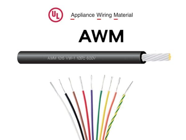 AWM style cable Appliance Wiring Material Standard UL758 AWG