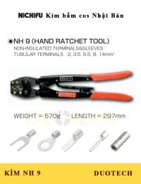 Kìm bấm cos hãng Nichifu Nhật Bản NH69 NH1 NH32 NH38...