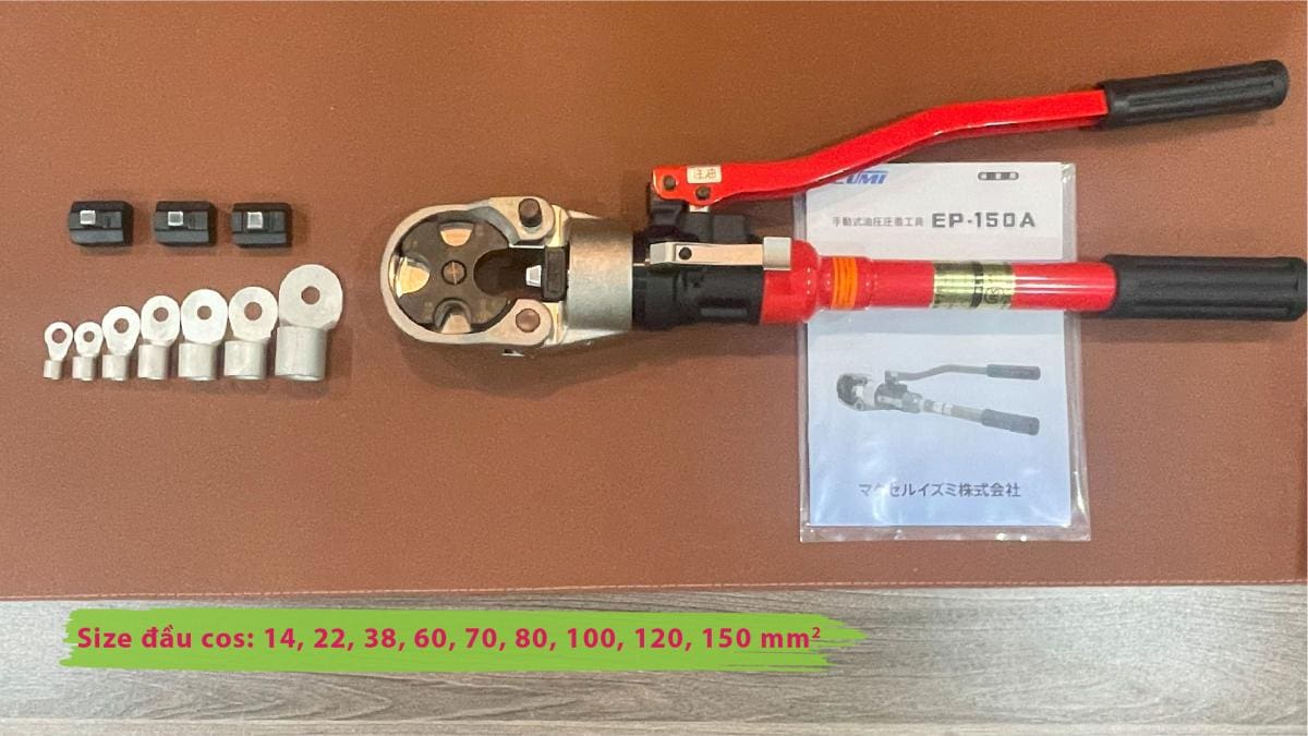 Kìm NOP 150HA Nichifu Nhật Bản thủy lực vận hành bằng tay