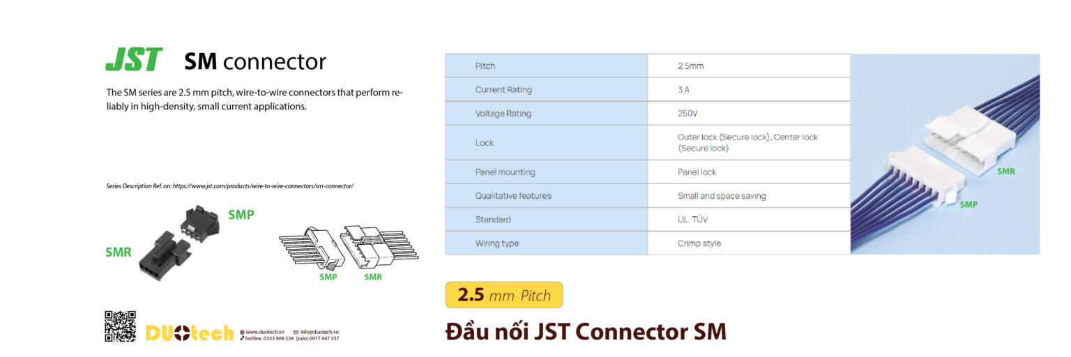 JST SYM-001T-P0.6 terminal chân pin contact male bym-001t-p0.6 - DUOTECH