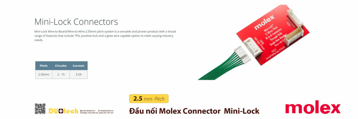 Molex connectors - Đầu jack nối dây điện connector terminals molex ...