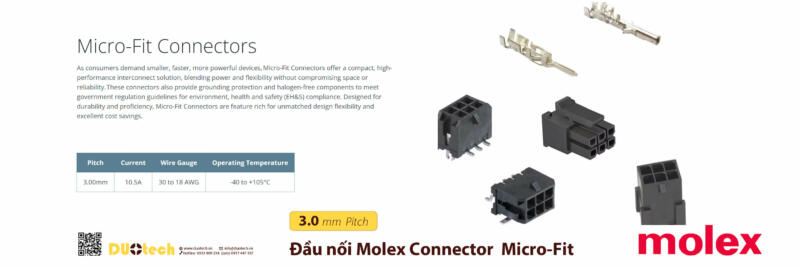 Molex connectors - Đầu jack nối dây điện connector terminals molex ...