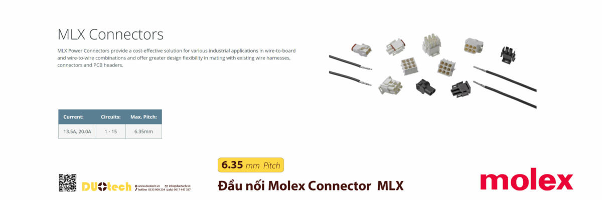 Molex connectors - Đầu jack nối dây điện connector terminals molex ...